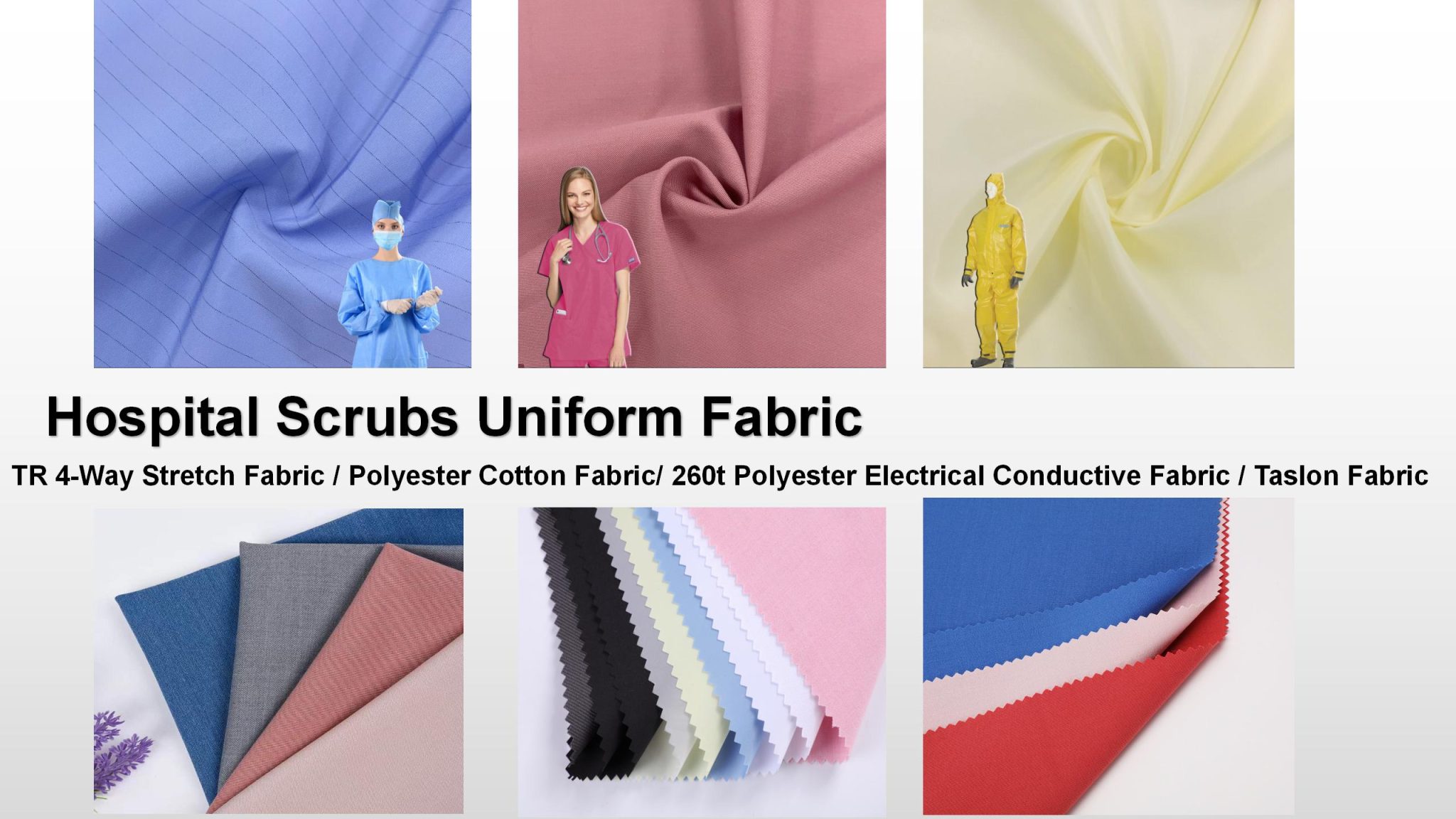 Top Hospital Scrubs Uniform Fabric Supplier in China–Hangzhou Kangman ...