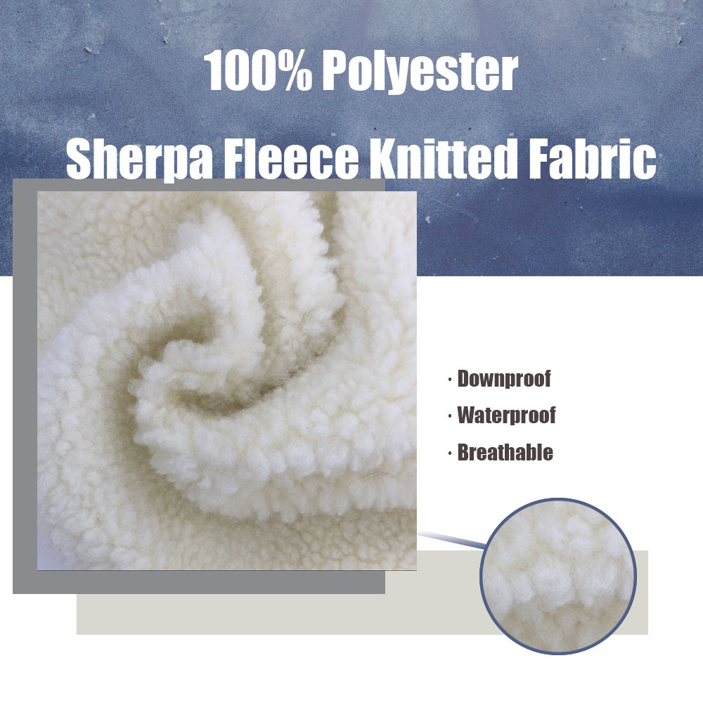 100% Polyester Sherpa Fleece Fabric–Hangzhou Kangman Textile Co., Ltd.