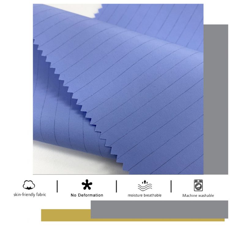 Polyester Conductive Anti Static Cloth Fabric–Hangzhou Kangman Textile ...