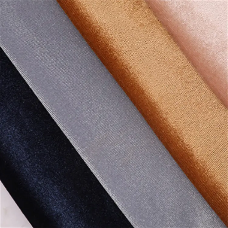 Dresses Knitted Plain Velvet Fabric–Hangzhou Kangman Textile Co., Ltd.