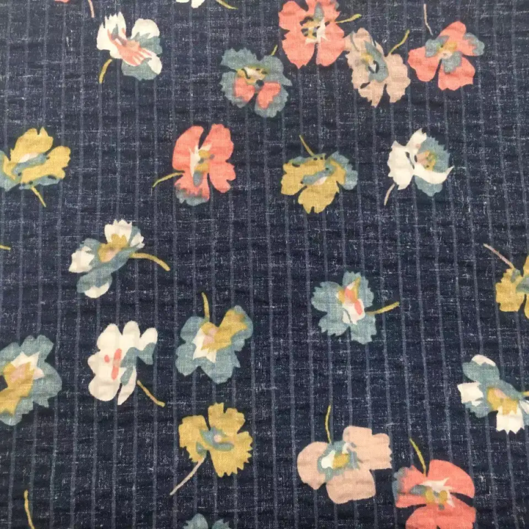 Soft Pure Cotton Salt Shrink Printed Fabric–Hangzhou Kangman Textile Co ...