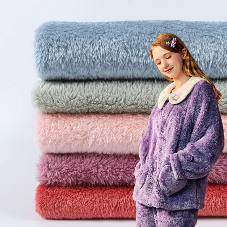 Super soft 100% Polyester Velvet Fleece Fabric–Hangzhou Kangman Textile ...