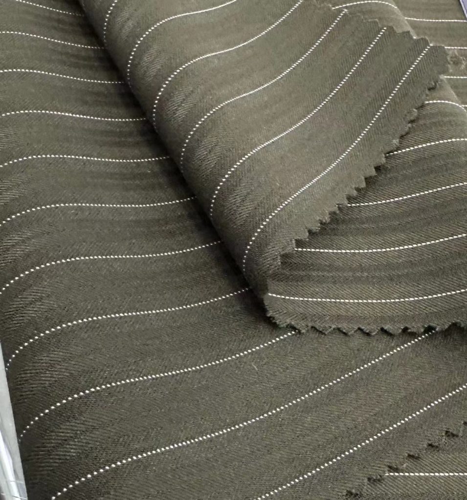 Polyester Rayon Stretch Striped Fabric–Hangzhou Kangman Textile Co., Ltd.