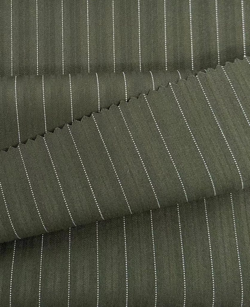 Polyester Rayon Stretch Striped Fabric–Hangzhou Kangman Textile Co., Ltd.