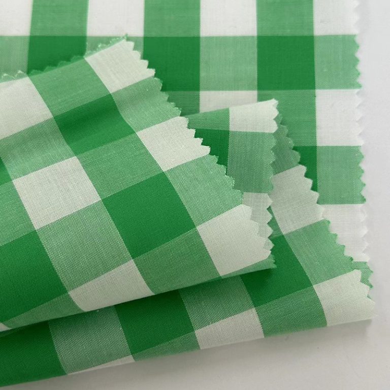 Yarn Dyed Cotton Check Shirt Fabric–Hangzhou Kangman Textile Co., Ltd.